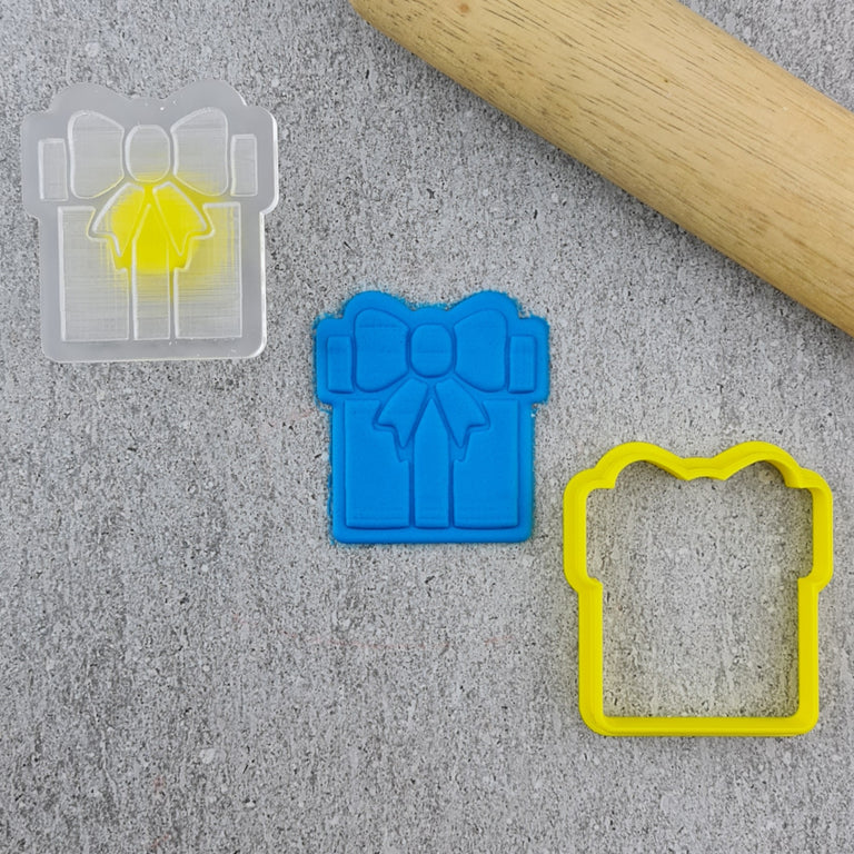 Custom Cookie Cutter - Mini Present Cutter and Embosser Set. – Skysies ...