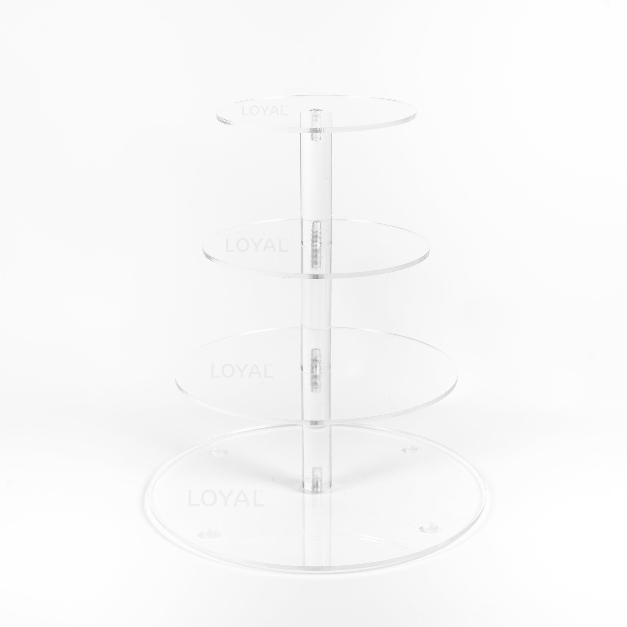 Loyal Acrylic Cake Stand - 4 Tier – Skysies Cakes