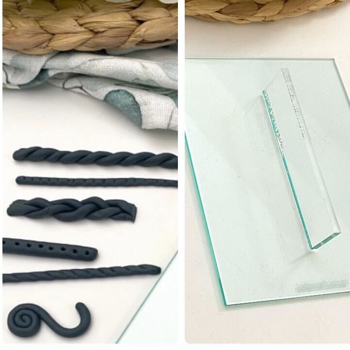Acrylic Fondant Smoother and Snake Roller. – Skysies Cakes