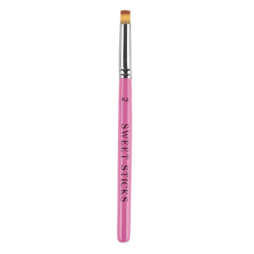 Sweet Sticks Mini Lustre Brush #2 Paintbrush – Skysies Cakes