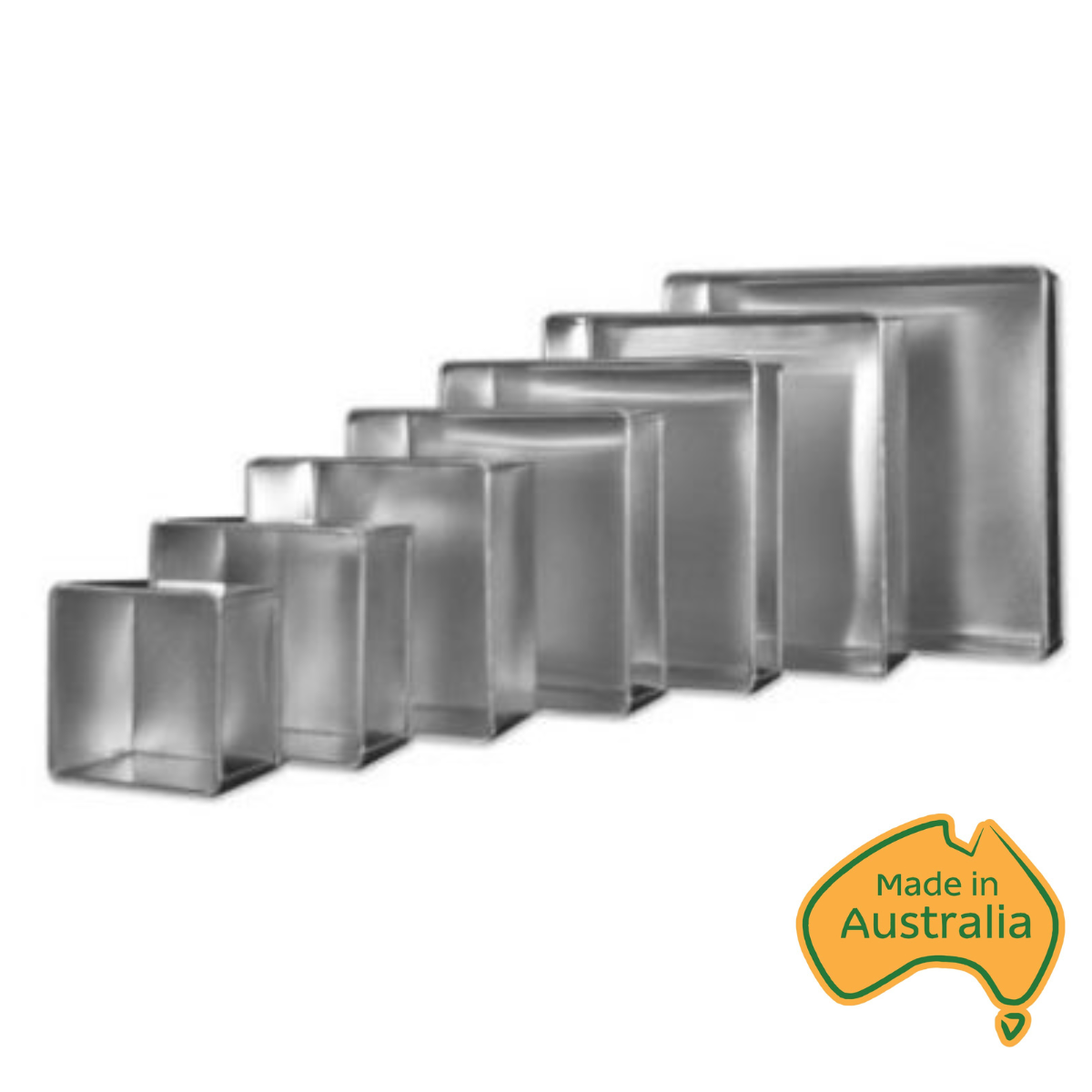 Loyal Cake Tin - Square - Assorted Sizes – Skysies Cakes