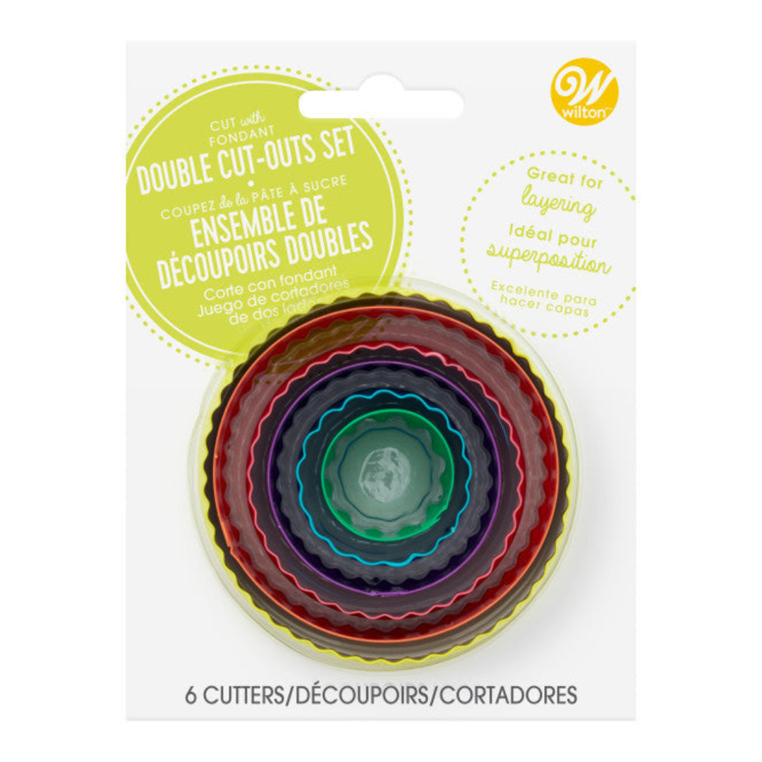 Wilton Round Fondant Cutter 6Pk – Skysies Cakes