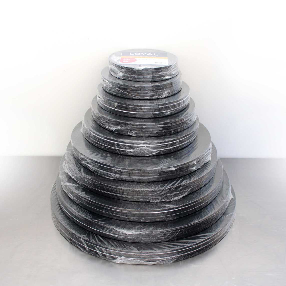 Loyal Black 5mm Round Boards - Assorted Sizes – Skysies Cakes