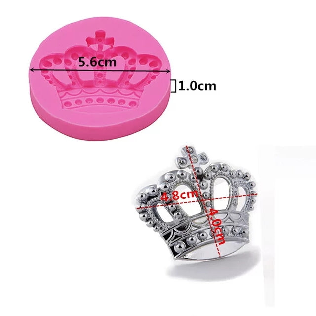 Silicone Mould - Small Royal Crown - S700 – Skysies Cakes