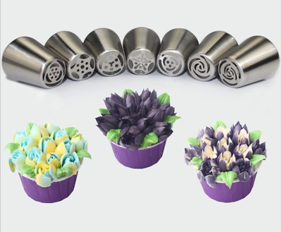Loyal Instant Russian Flower Tips - Set of 6. – Skysies Cakes
